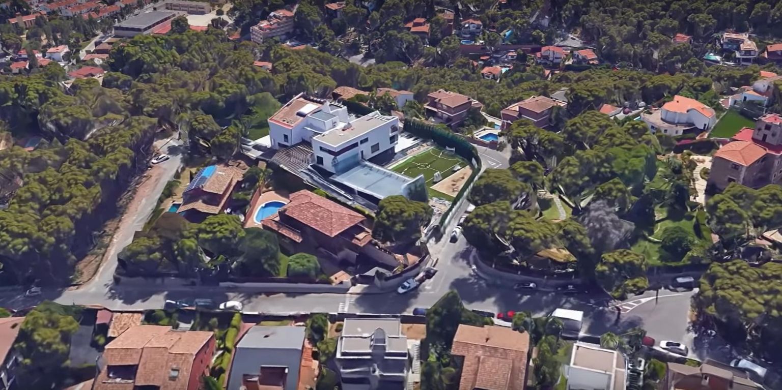 Conocé por dentro la casa de Leo Messi